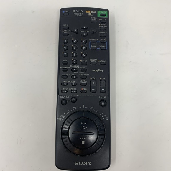 Sony | Portable Audio & Video | Sony Rmtv62 Vtr Tv Vhs Remote Control ...